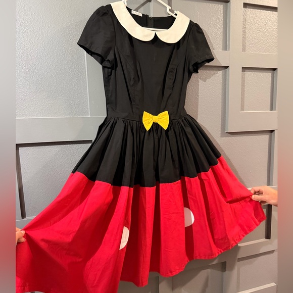 vintage by jackie | Dresses | Custom Mickey Mouse Dress Made By Vintage ...